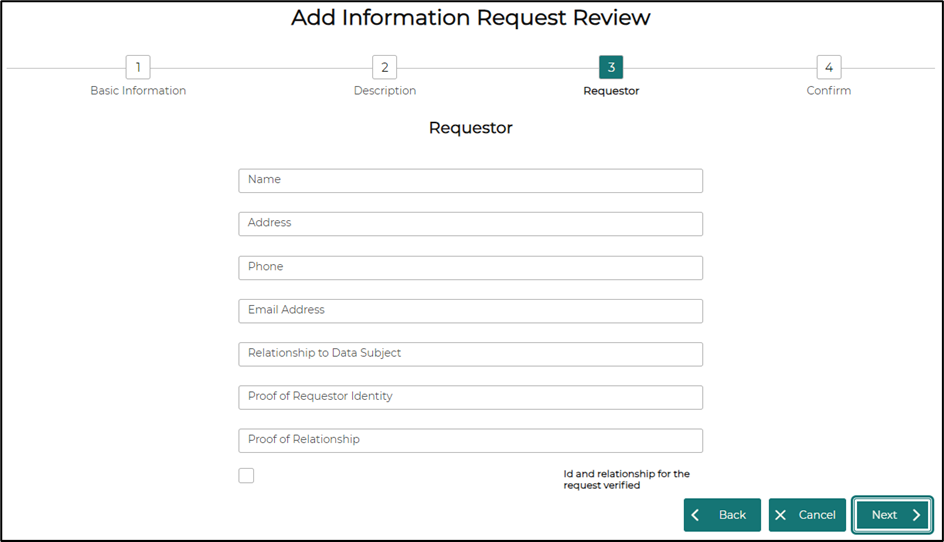 Information Requests